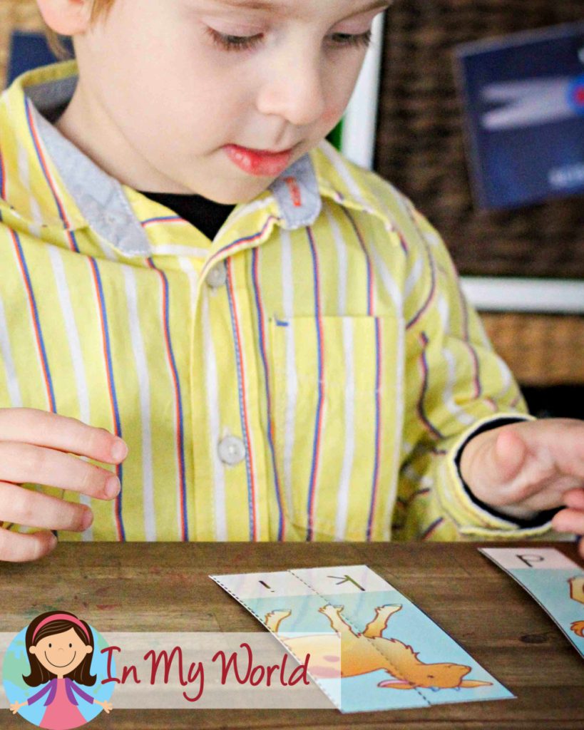 Preschool-Letter-K-CVC-puzzles - In My World