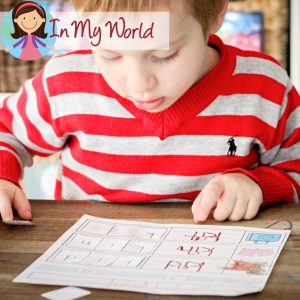Preschool Letter K - In My World