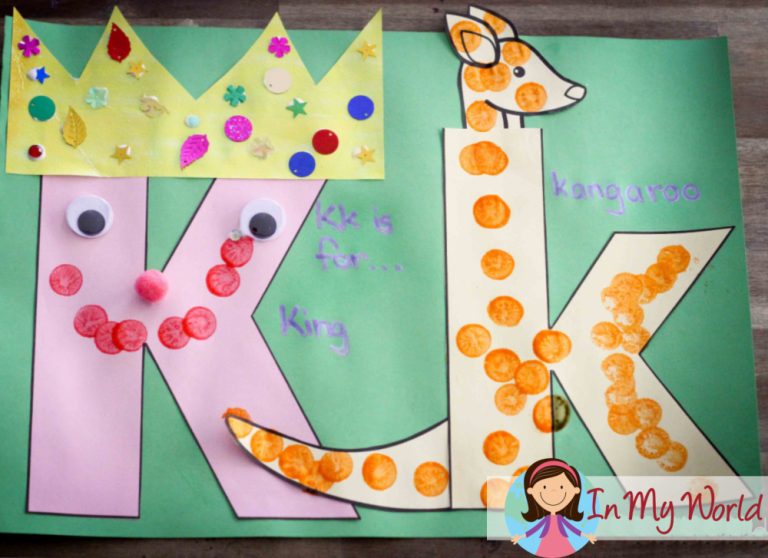 Preschool Letter K - In My World