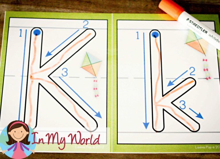 Preschool Letter K - In My World