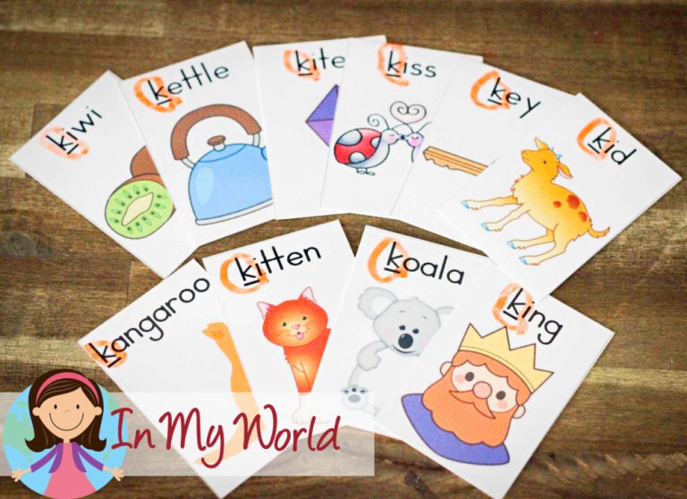 Preschool Letter K - In My World