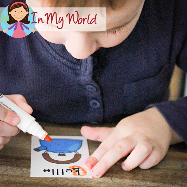 Preschool Letter K - In My World