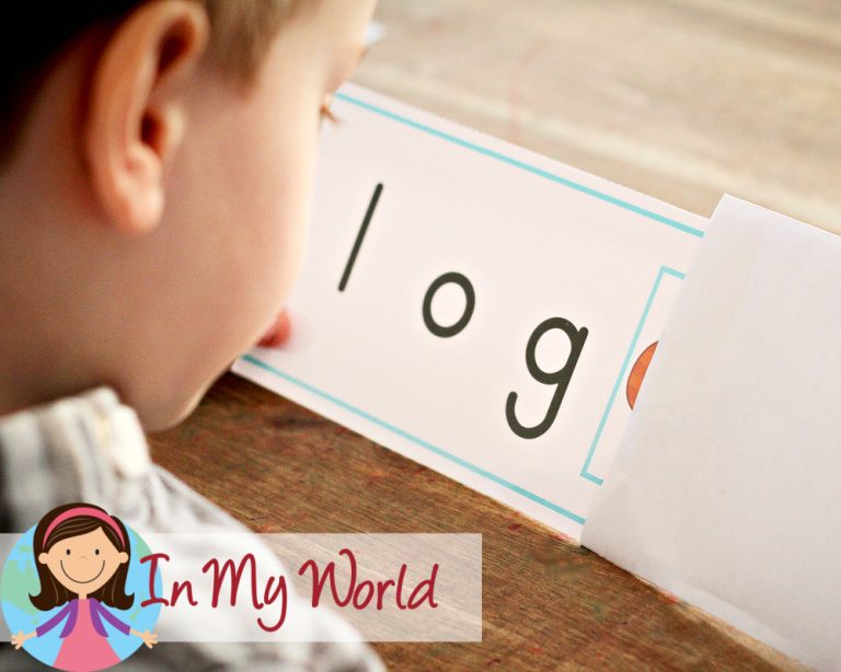 Preschool Letter L - In My World