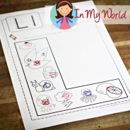 Preschool Letter L - In My World