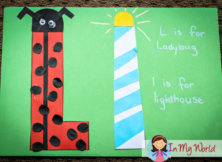 Preschool Letter L - In My World