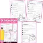 FREE Fix the Sentence: Valentine's Day - In My World