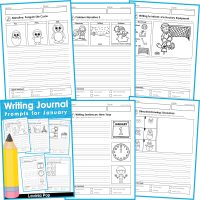 Writing Journal: Prompts for January | Winter - In My World