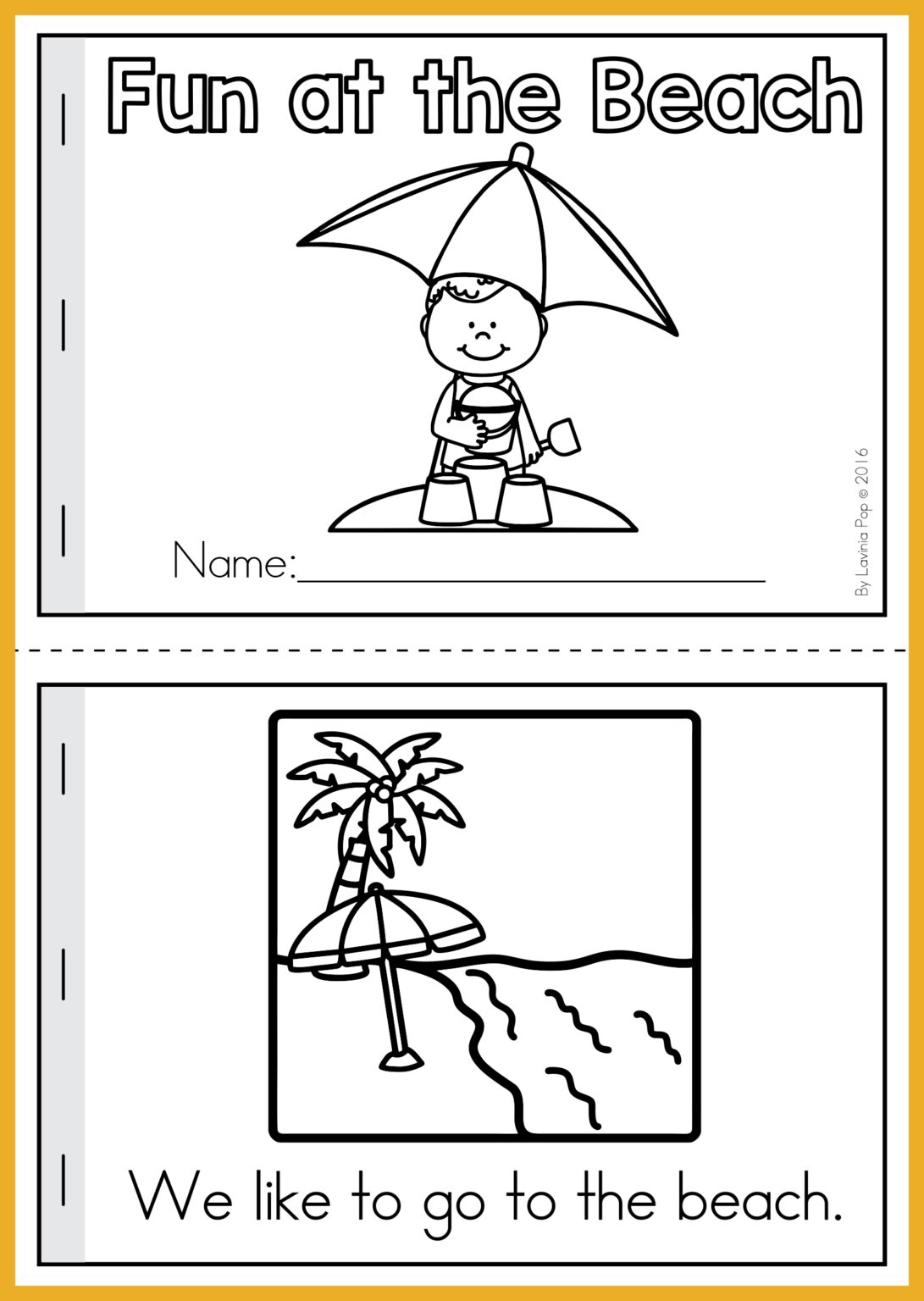 FREE Preschool Summer Review Worksheets and Activities No Prep - In My ...