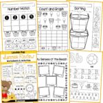FREE Preschool Summer Review Worksheets and Activities No Prep - In My ...