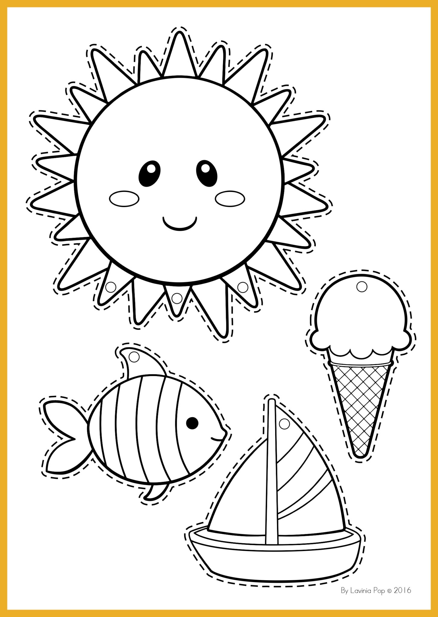 FREE Preschool Summer Review Worksheets and Activities No Prep - In My ...