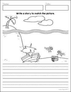 FREE June Writing Journal Prompts - In My World