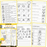 FREE Worksheets: Summer 1st Grade Worksheets and Activities No Prep ...
