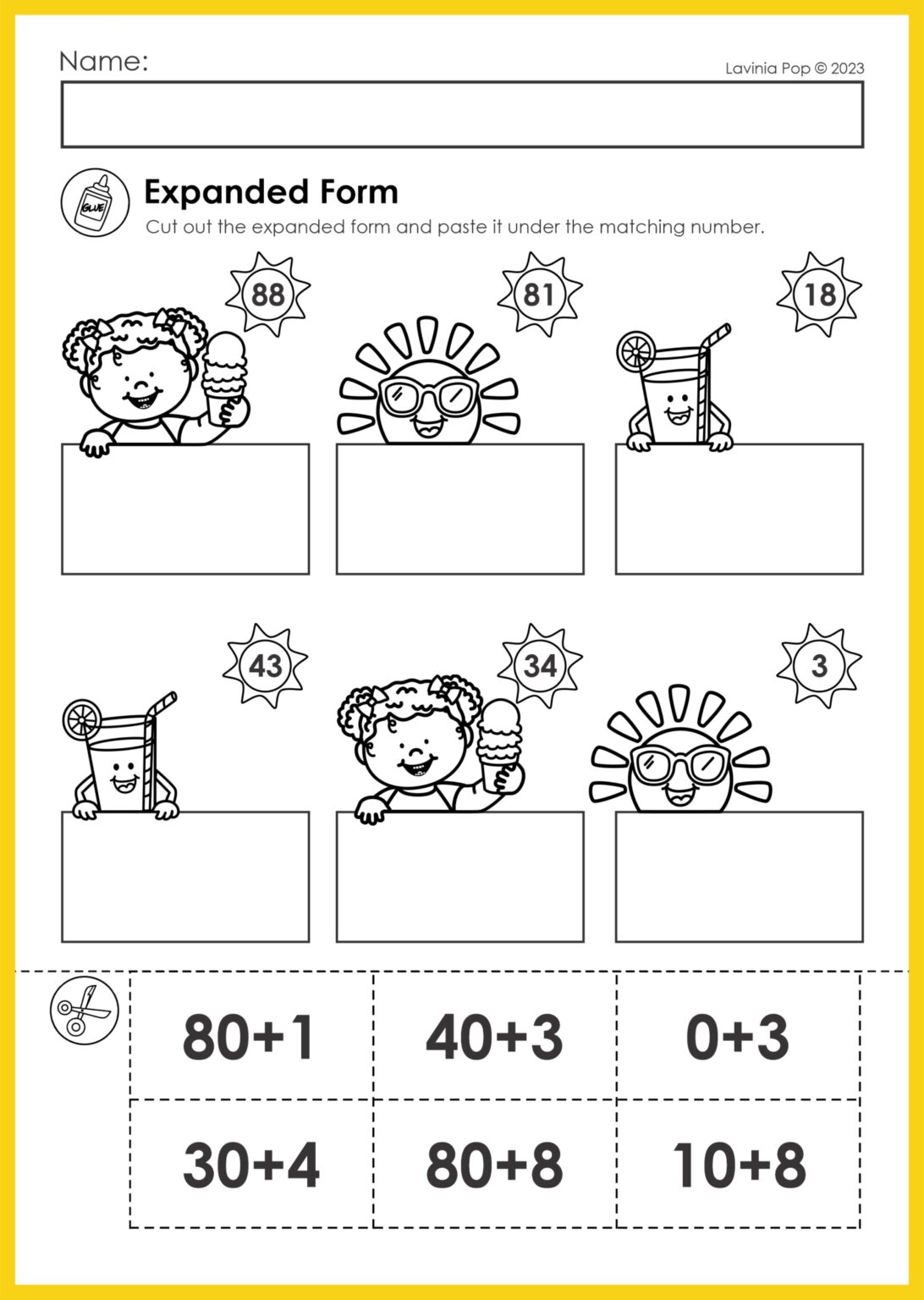 FREE Worksheets: Summer 1st Grade Worksheets and Activities No Prep ...