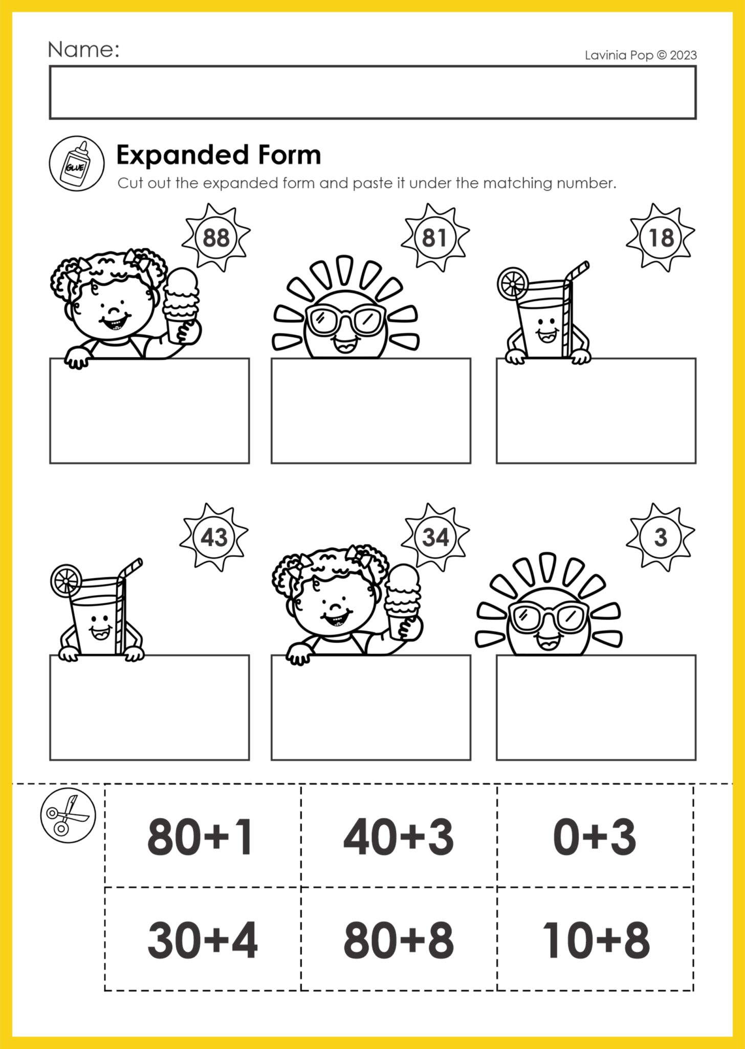 FREE Worksheets: Summer 1st Grade Worksheets and Activities No Prep ...