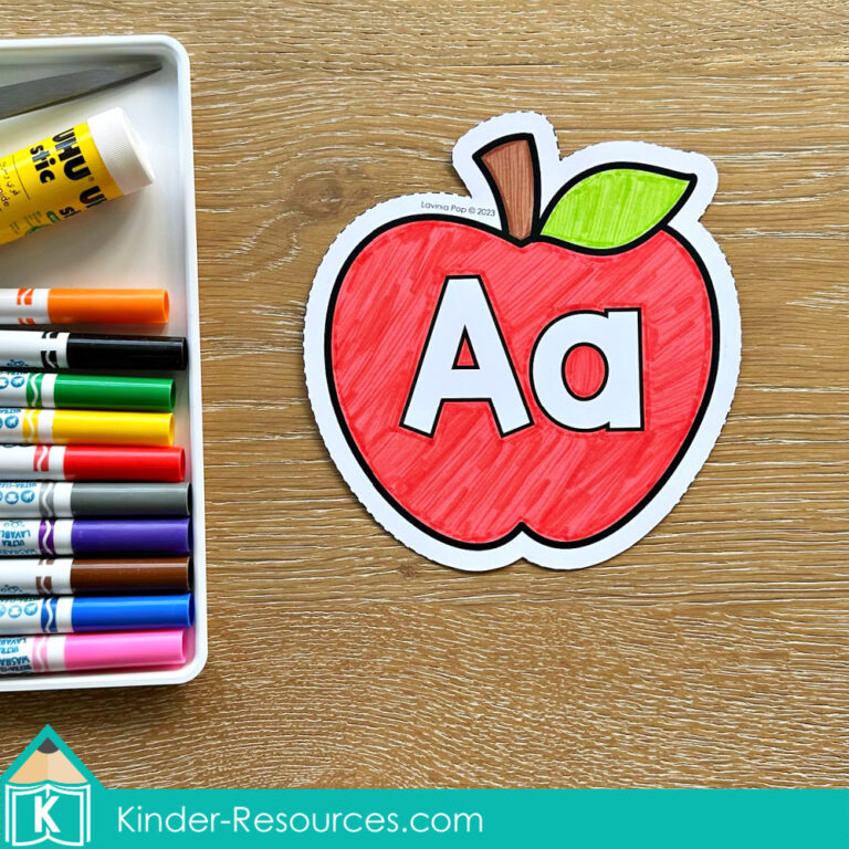 Preschool Alphabet Letter of the Week A - In My World