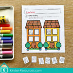 Preschool Alphabet Letter of the Week A - In My World