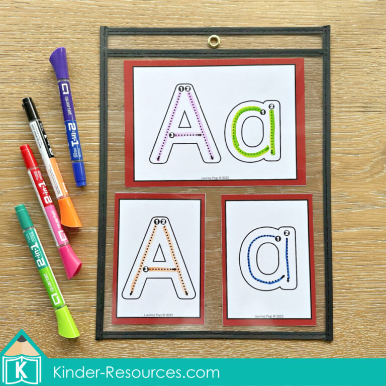 Preschool Alphabet Letter of the Week A - In My World