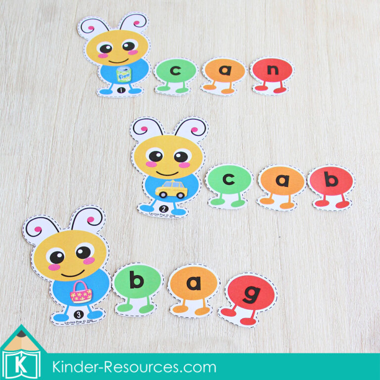 Spring Literacy Centers for Kindergarten - In My World