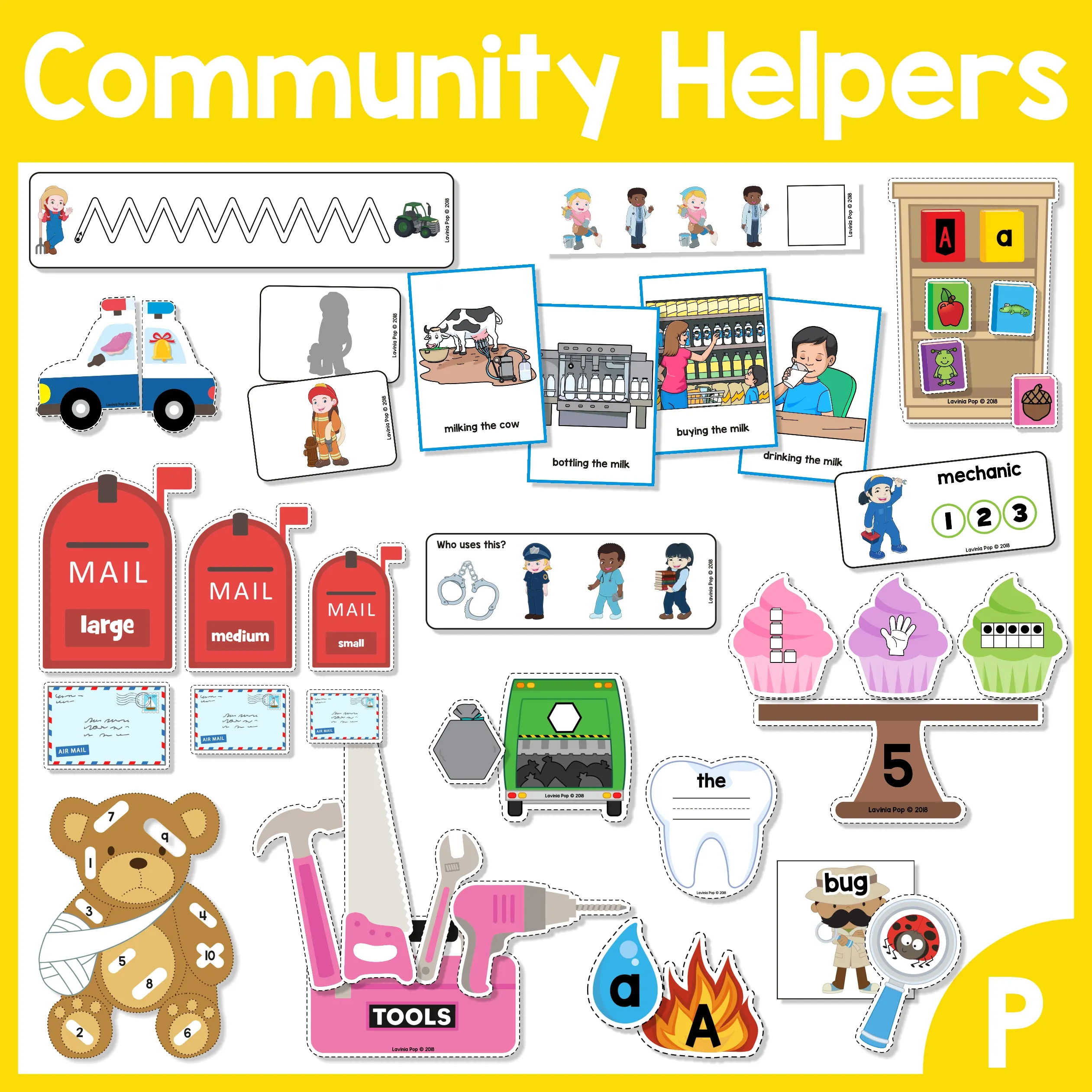 Community Helpers Preschool Centers - In My World