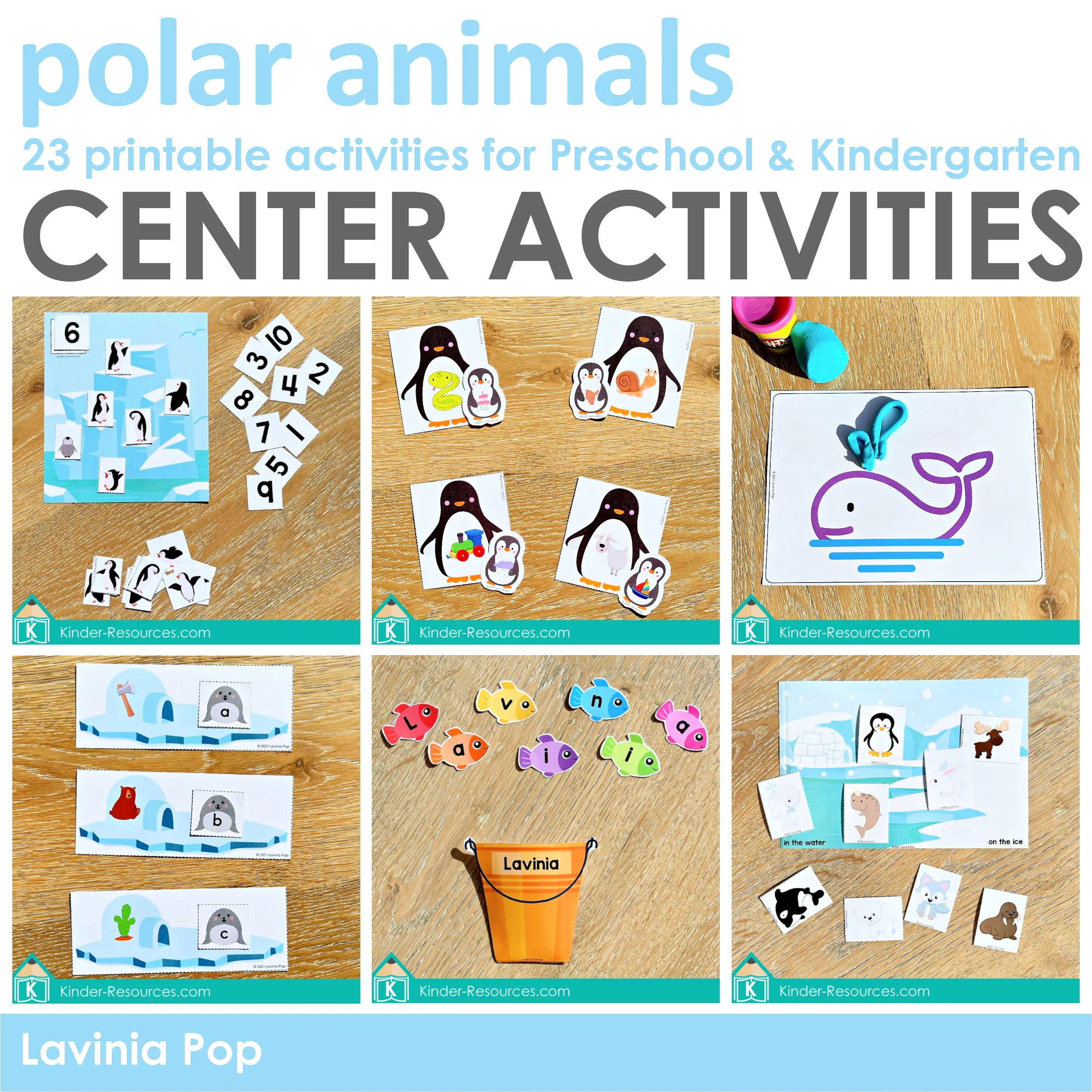 Polar Animals Preschool Centers - In My World